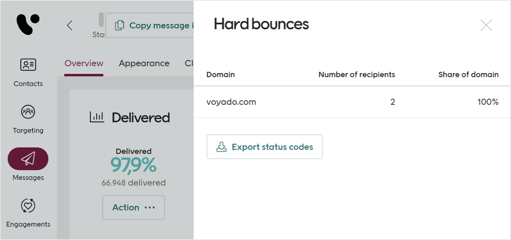 Domain overview – Engage Help Center