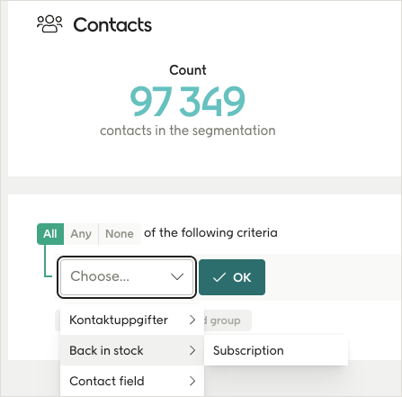 Back in stock – Engage Help Center
