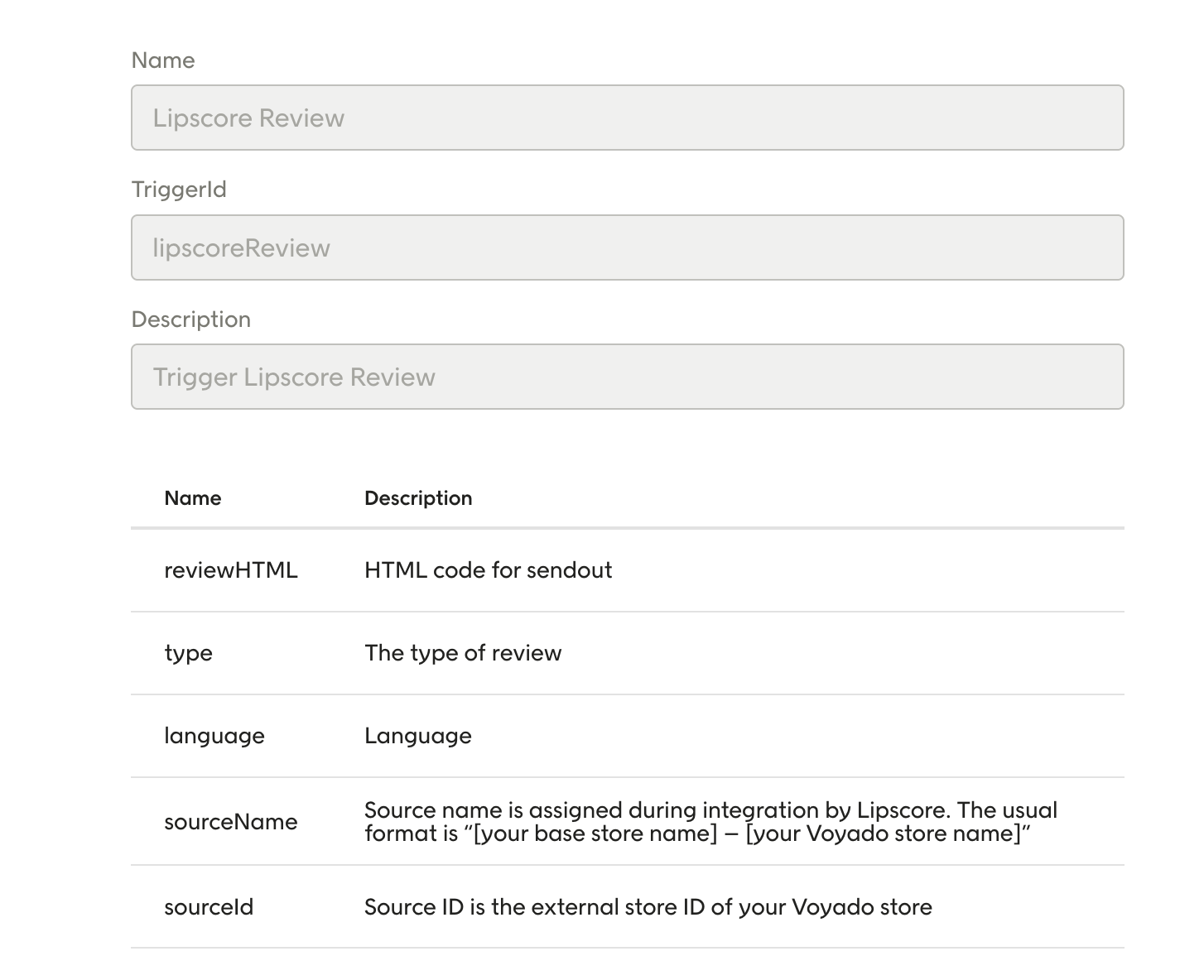 Custom trigger in Lipscore – Engage Help Center